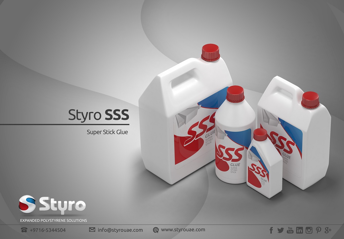 STYRO Super Stick Glue | Polystyrene UAE, Dubai, Qatar, Oman