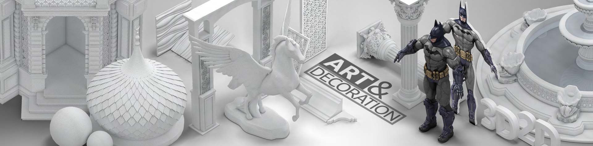 Styro 3D Models | Characters | Sculptures in UAE, Dubai